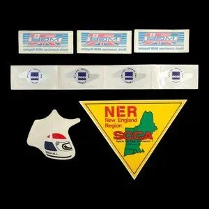 Other | Other | Mgb North America Moss Rahal Helmet Ner Scca Decal ...